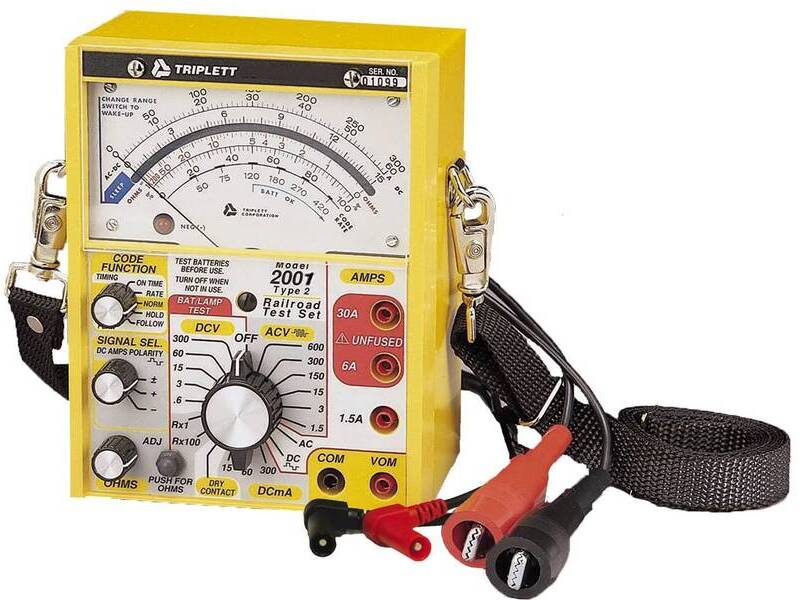 Railroad Test Set- Model 2001 | Analog Meter