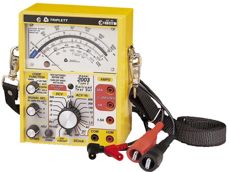 Railroad Test Set - Model 2003 | Analog Meter