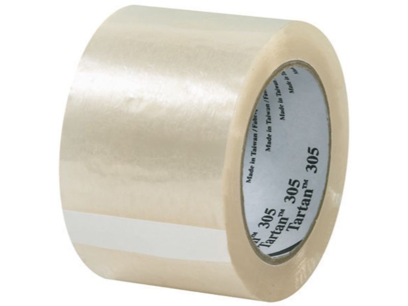3M™ Tartan™ 305 Carton Sealing Tape | 21 lb. Tensile Strength
