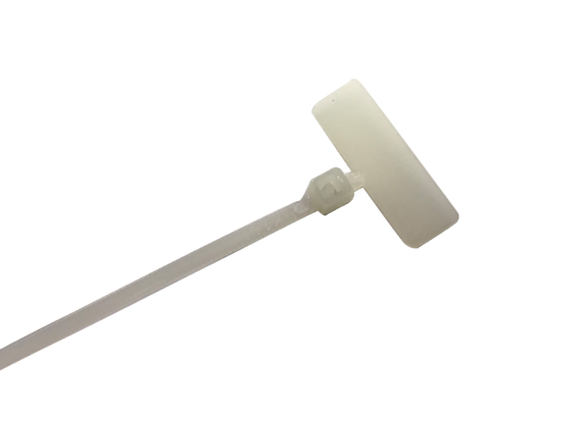 Identification Tab Zip Ties, Blank Tab For Writing