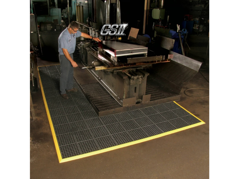 Notrax Niru® Cushion-Ease® GSII™ Interlocking Rubber Floor Mats 850S Series