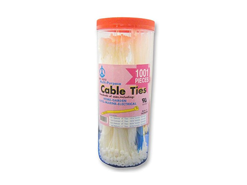 Assorted Cable Tie Kits - Variety of Colors & Lengths