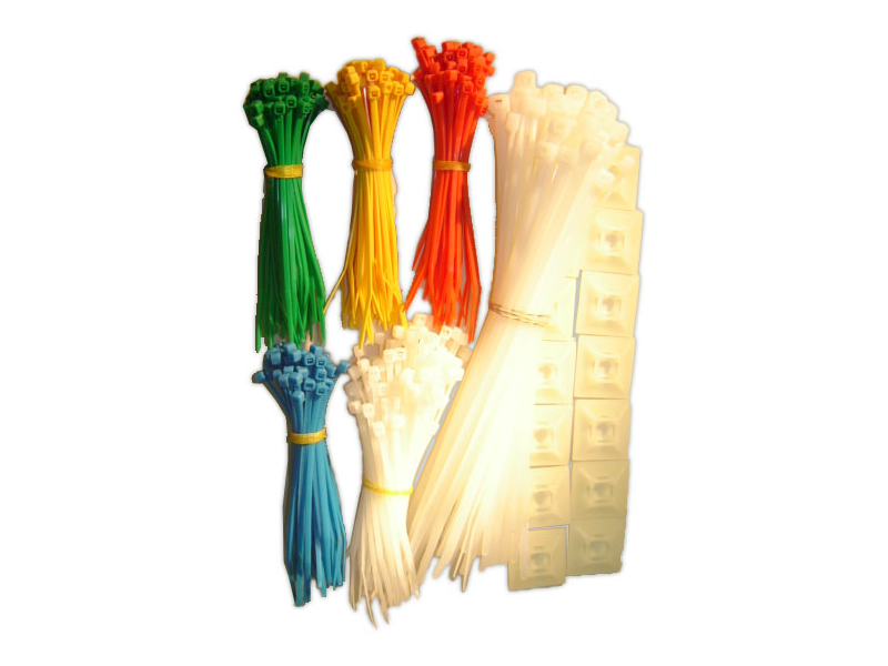 Assorted Cable Tie Kits - Variety of Colors & Lengths