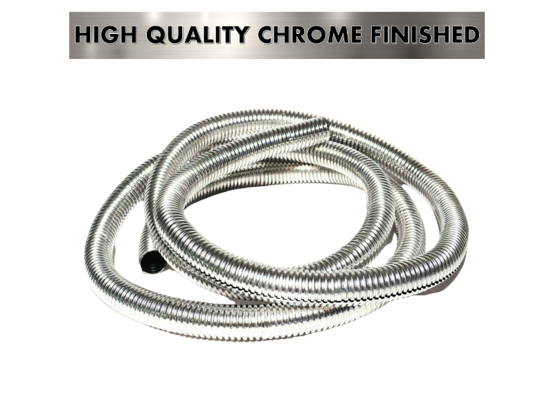 Convoshield Aluminized Chrome Wire Loom Tubing
