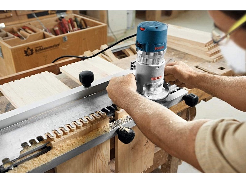 BOSCH® 2.25 HP Electronic Fixed-Base Router - 1617EVS
