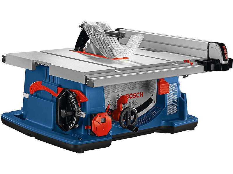 BOSCH® 10 In. Worksite Table Saw with Gravity-Rise Wheeled Stand ...