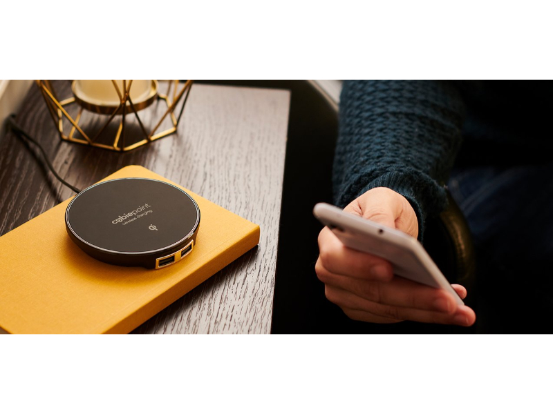 Brandstand® CubiePoint® Qi Wireless Charging Pad