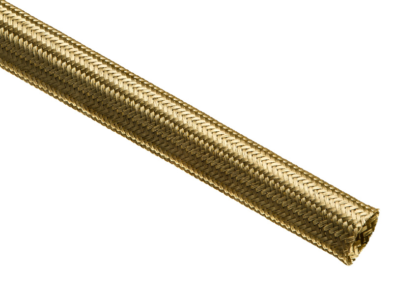Brass Braided Sleeving