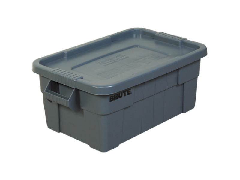 Brute® Plastic Totes with Lids | Plastic Totes | Plastic Storage ...