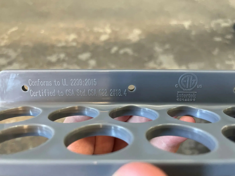 Cable Chase - Wire Support Bracket