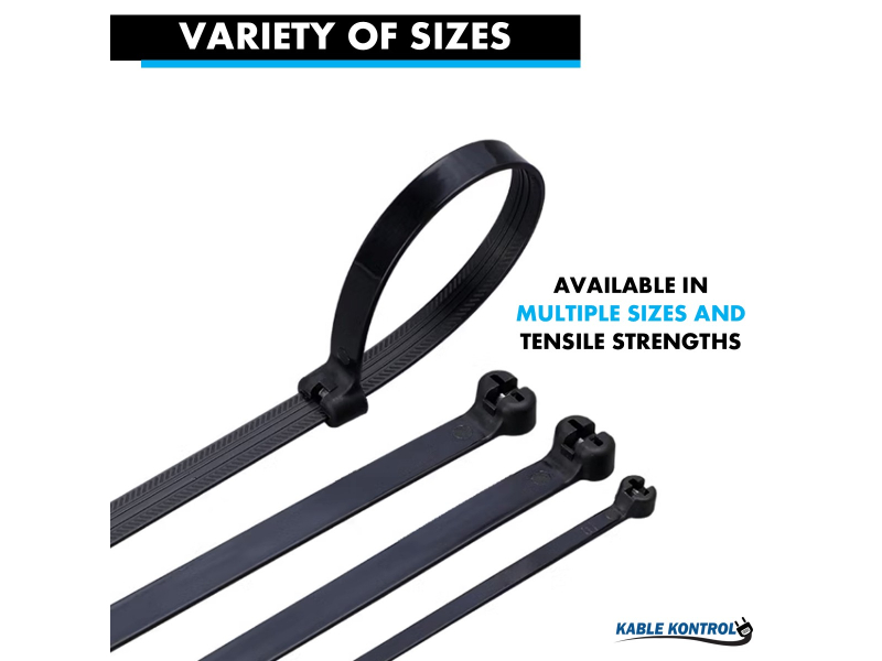 Metal Pawl Cable Ties | Metal Tooth Zip Ties| Kable Kontrol®
