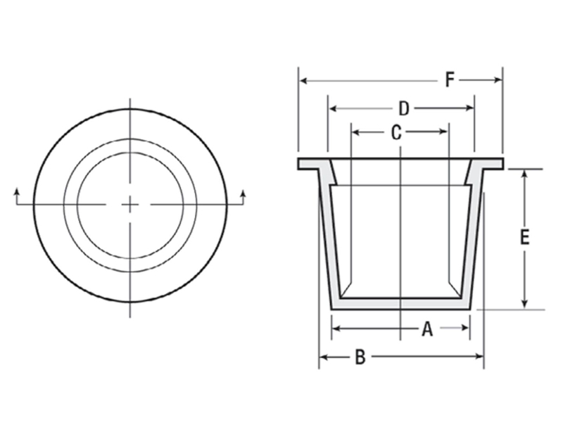 Caplugs® T Series - Plastic Tapered Cap and Plug Cap