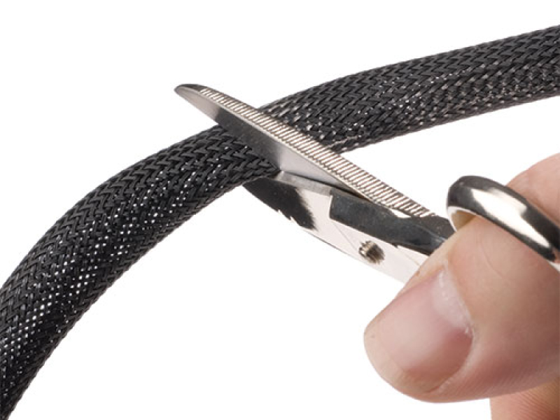 Flame Retardant Clean Cut Braided Sleeving
