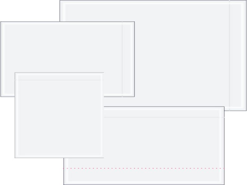 Pack Kontrol® Clear Face Packing Slip Envelopes