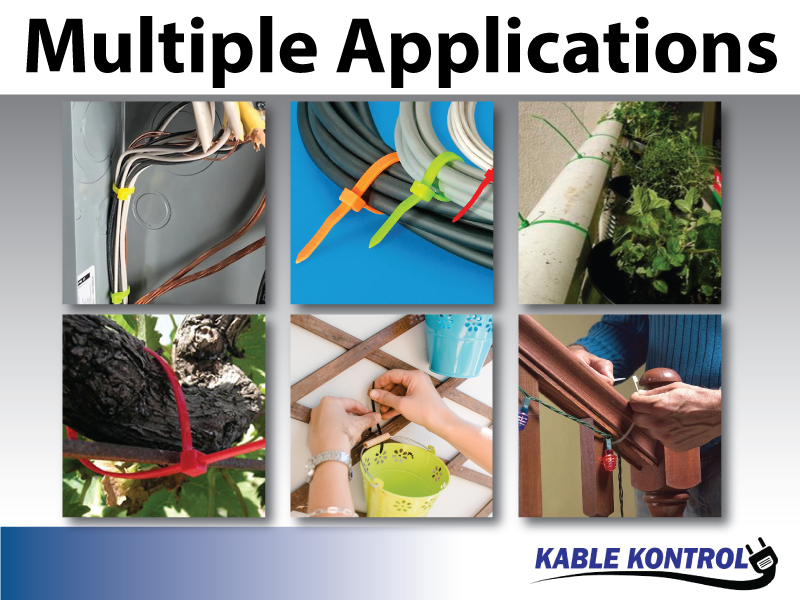 Colored Nylon Cable Ties | Color Zip Ties | Kable Kontrol®