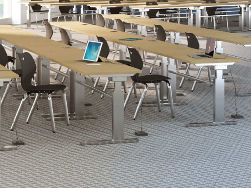 Connectrac® Express Powered Wireway - Under Carpet