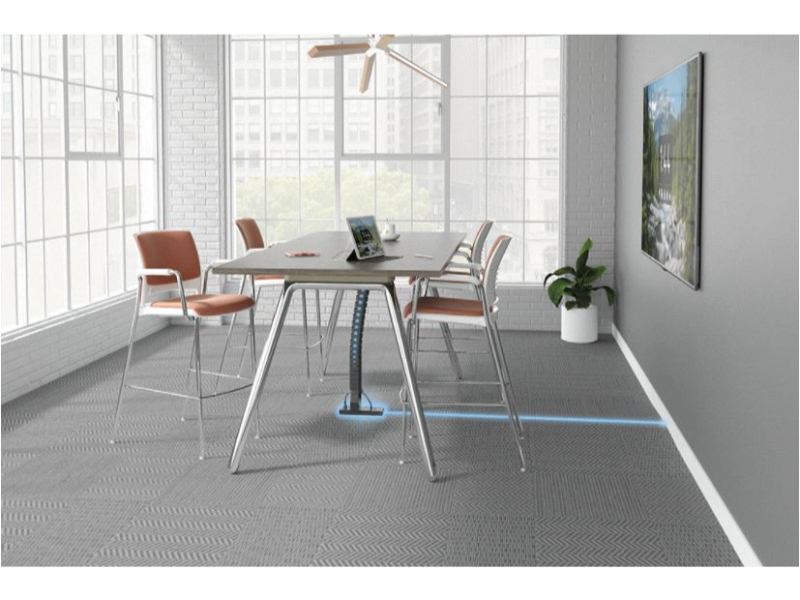 Connectrac® Express Powered Wireway - Under Carpet