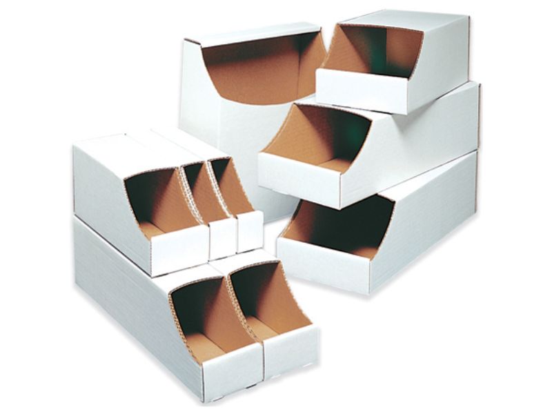Pack Kontrol® Stackable Corrugated Bin Boxes