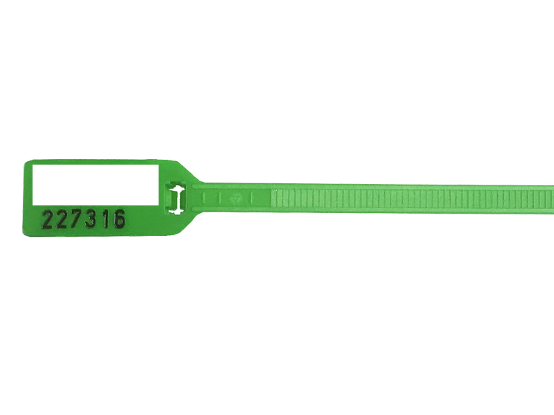 Serialized / Numbered Flag Identification Zip Ties