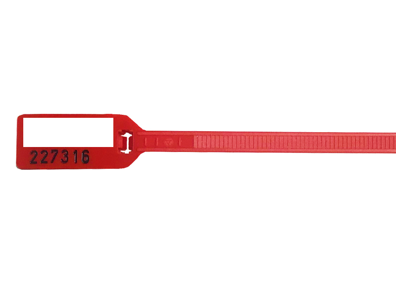 Serialized / Numbered Flag Identification Zip Ties