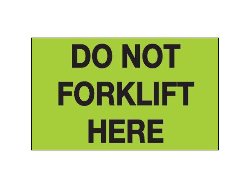 "DO NOT..." Shipping Labels