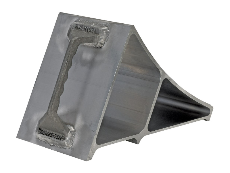 Vestil® Aluminum Wheel Chock with Hand Grip