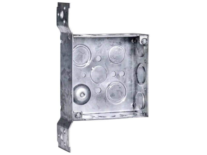EMT Electrical Box - Square With FB Bracket - Metal Deep - 2 Gang - 4 ...