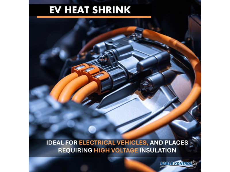 High Voltage Heat Shrink Tubing | Electric Vehicle Heat Shrink Sleeve