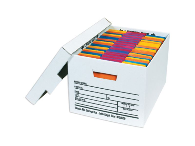 Pack Kontrol® Deluxe File Storage Boxes