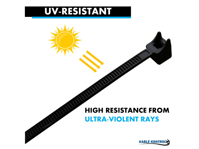 Fuel Line Radius Cable Zip Ties | Superior Durability | Kable Kontrol®