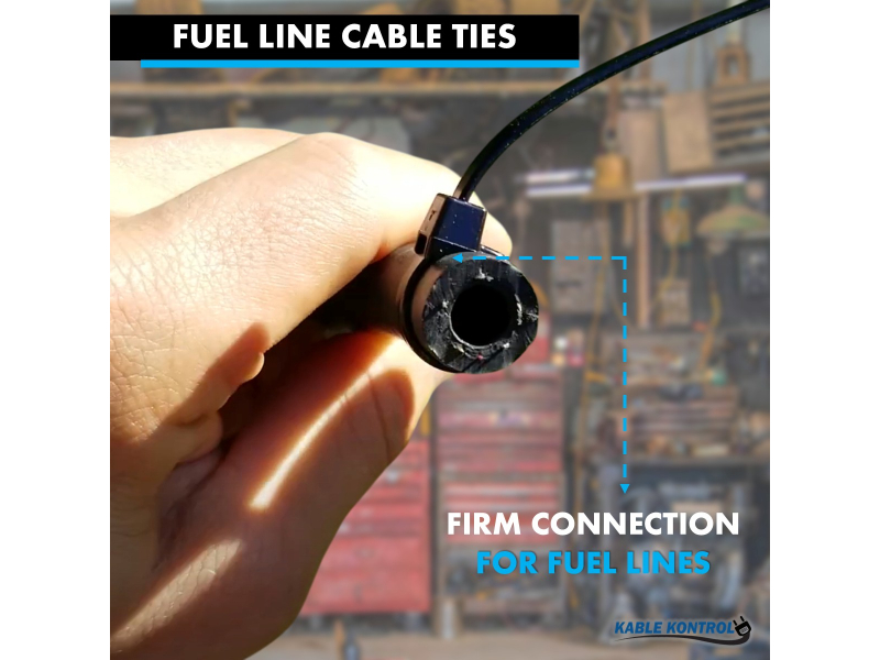 Fuel Line Radius Cable Zip Ties | Superior Durability | Kable Kontrol®
