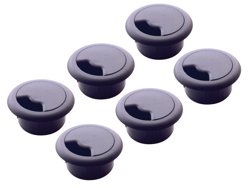 Round Plastic Desk Cable Grommets