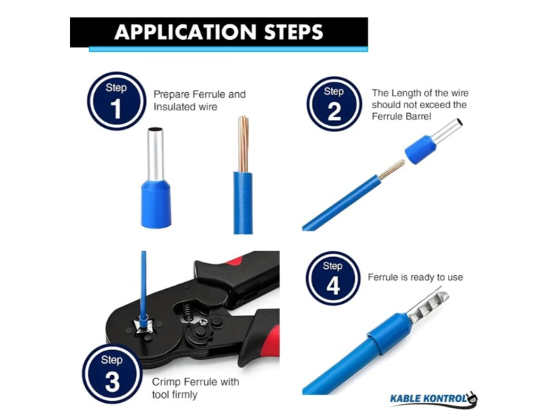 Twin Wire Ferrules - Nylon Insulated
