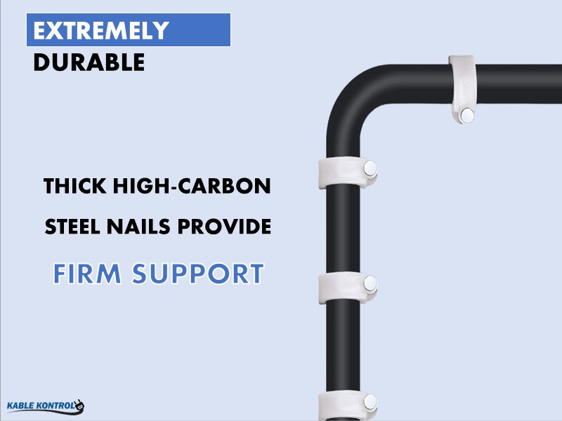 Kable Kontrol® Cable Staple Nail Clips