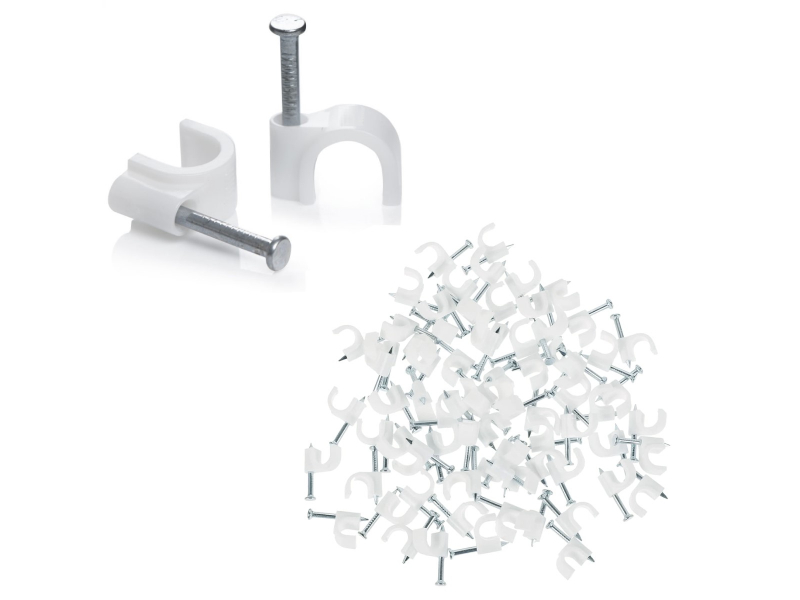 Kable Kontrol® Cable Staple Nail Clips