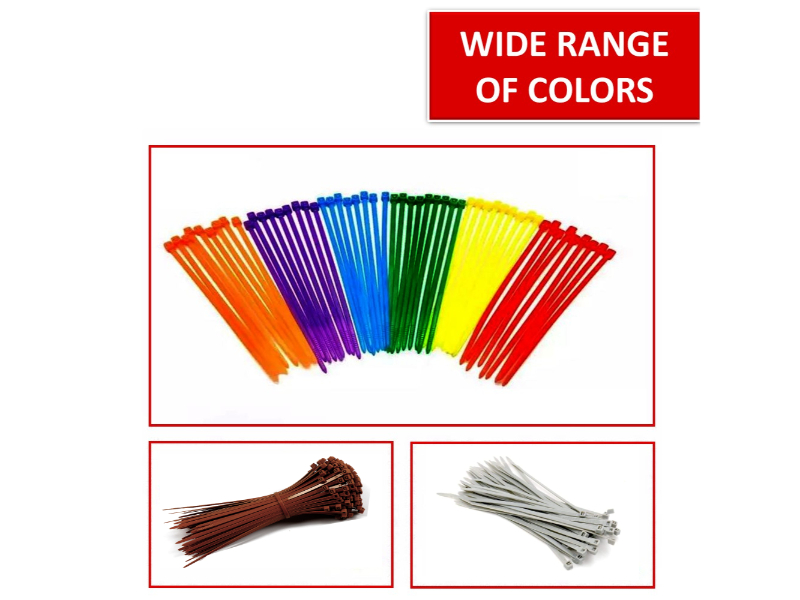 Colored Cable Ties | Colored Zip Ties | Kable Kontrol®