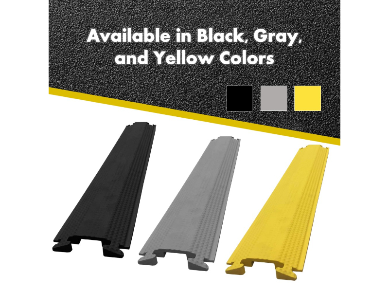 Kable Kontrol™ Rubber Drop Over Cable Protectors & Floor Cord Covers