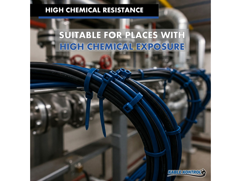 Tefzel Cable Ties - Ethylene-tetrafluroethylene (ETFE)