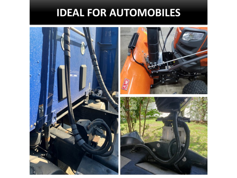 Nylon High Temperature Wire Loom Tubing | Automotive Nylon Wire Loom ...