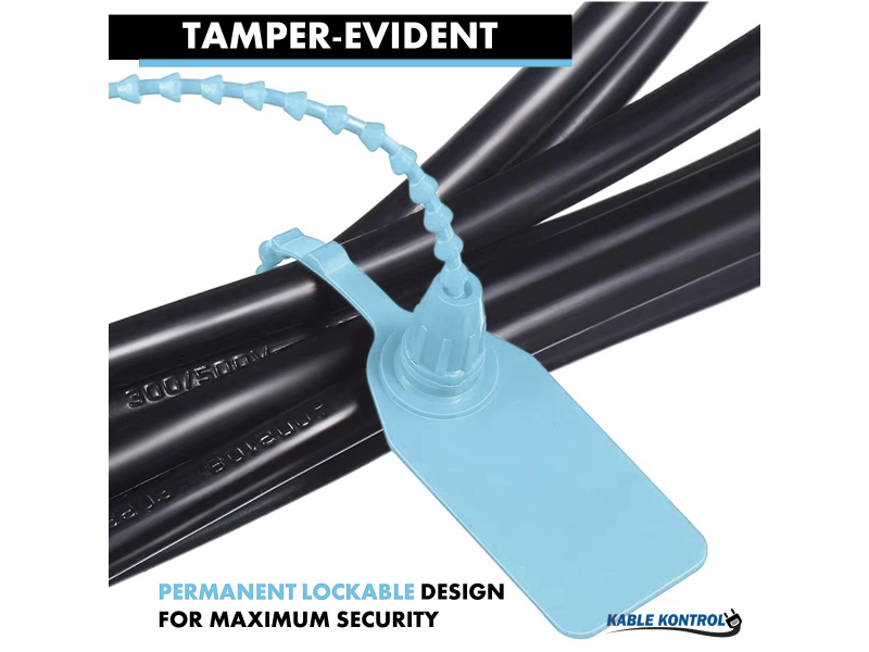 Kable Kontrol® Pull Tight Numbered Identification and Tamper Evident ...