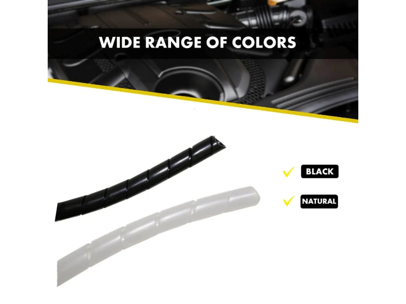 Vortex Polyethylene Spiral Wrap Tubing | Spiral Cable Wrap | Spiral ...