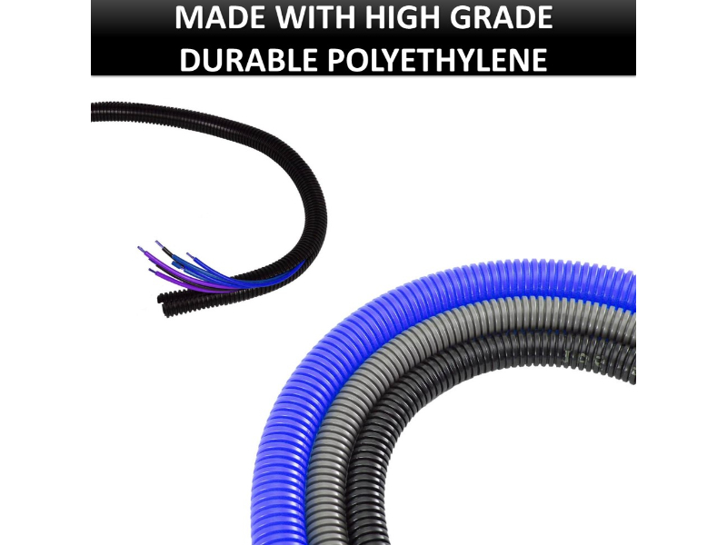 Kable Kontrol® Colored Wire Loom Tubing | Convoluted Split Loom