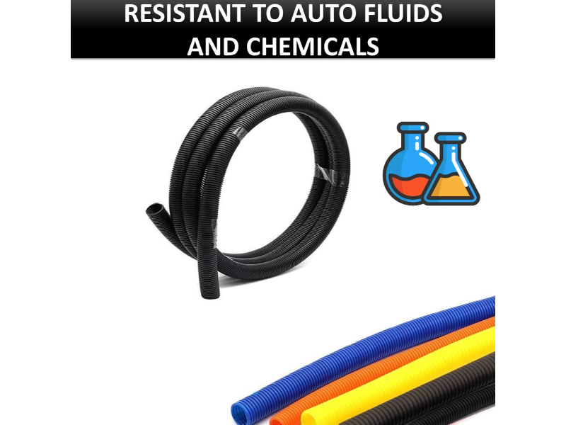 Kable Kontrol® Colored Wire Loom Tubing | Convoluted Split Loom