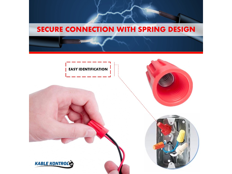 Kable Kontrol® Twist on Wire Connector Caps