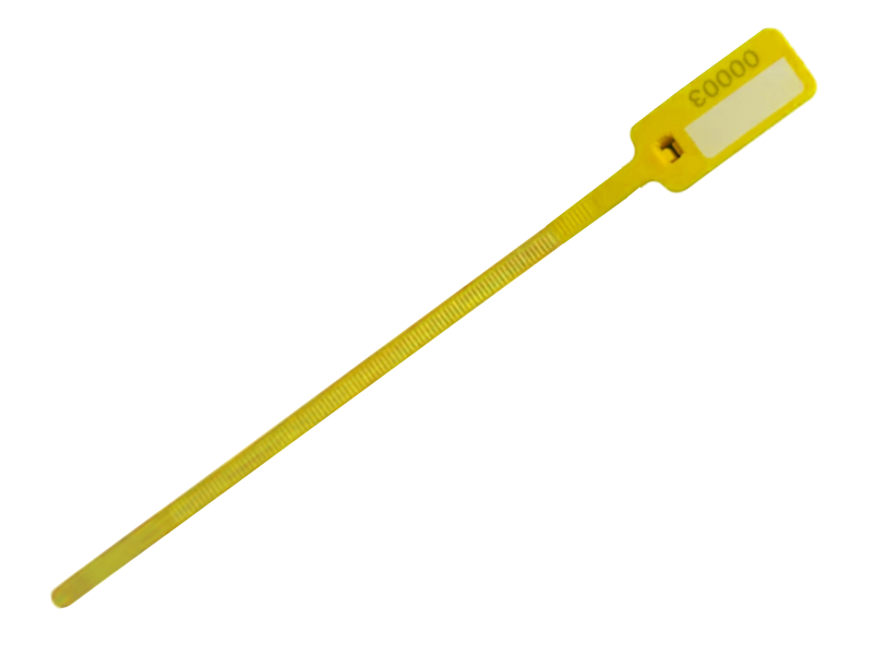 Serialized Flag Write-On Identification Cable Ties