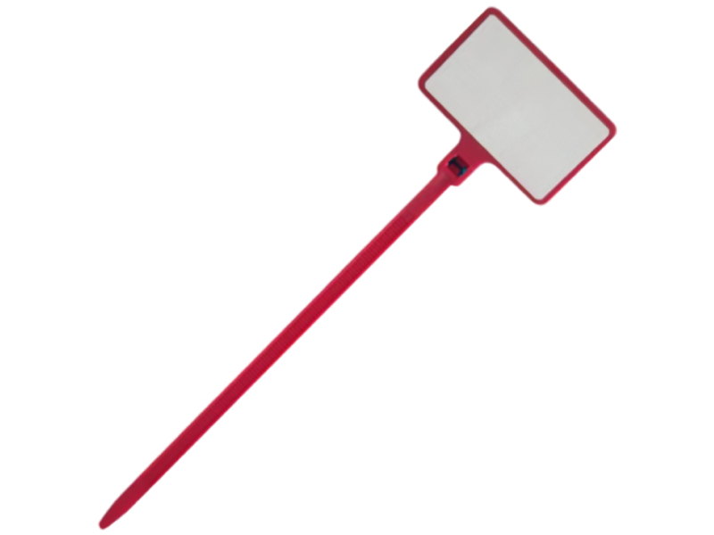 Kable Kontrol® Write On Wide Flag Identification & Tamper Evident Zip Ties