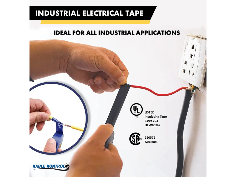 Kable Kontrol® PVC Electrical Tape | Colored Electrical Tape In Bulk