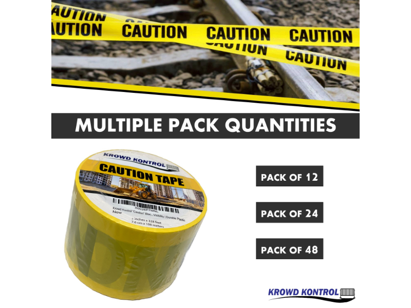 3" Wide Caution & Danger Do Not Enter Tape | Warning Tape