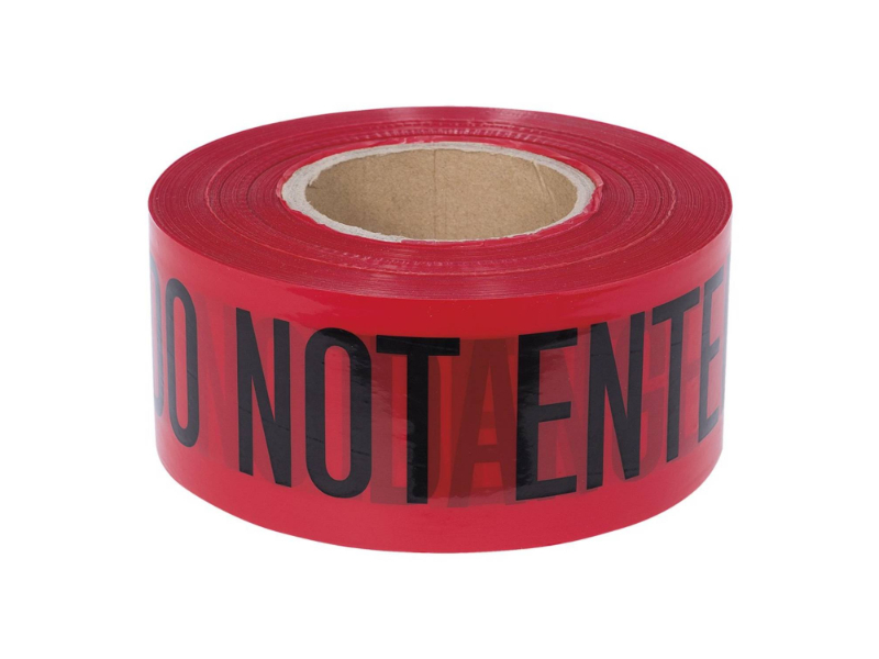 3" Wide Caution & Danger Do Not Enter Tape | Warning Tape