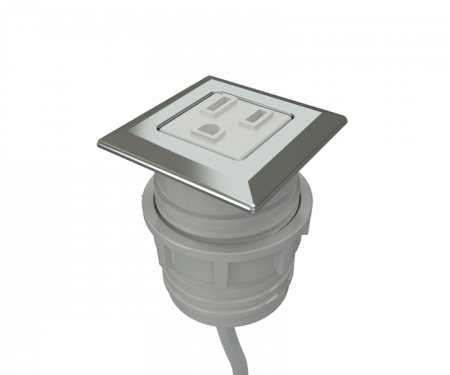 Pepper AC Power Desk Outlet